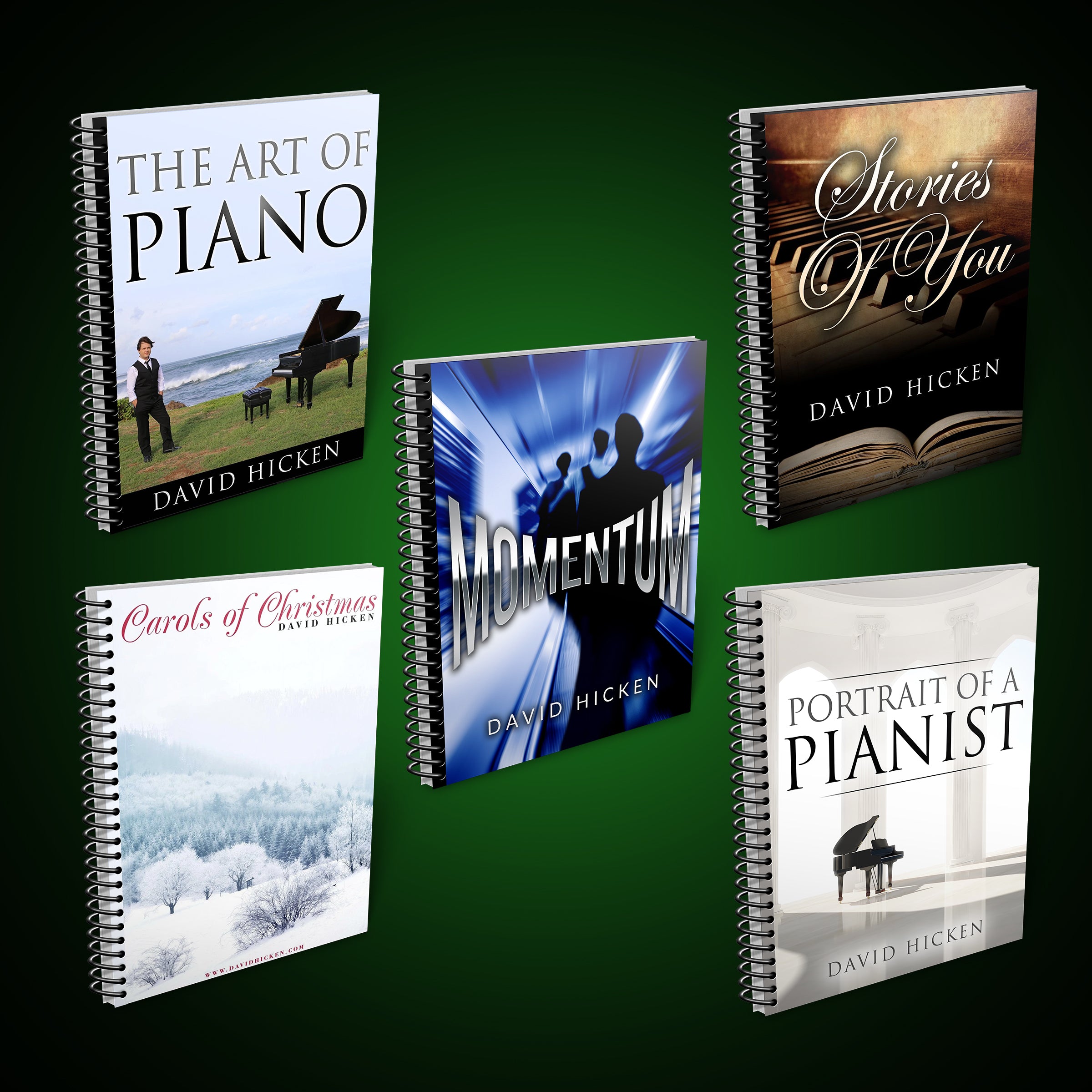 Piano Books by David Hicken – David Hicken Music